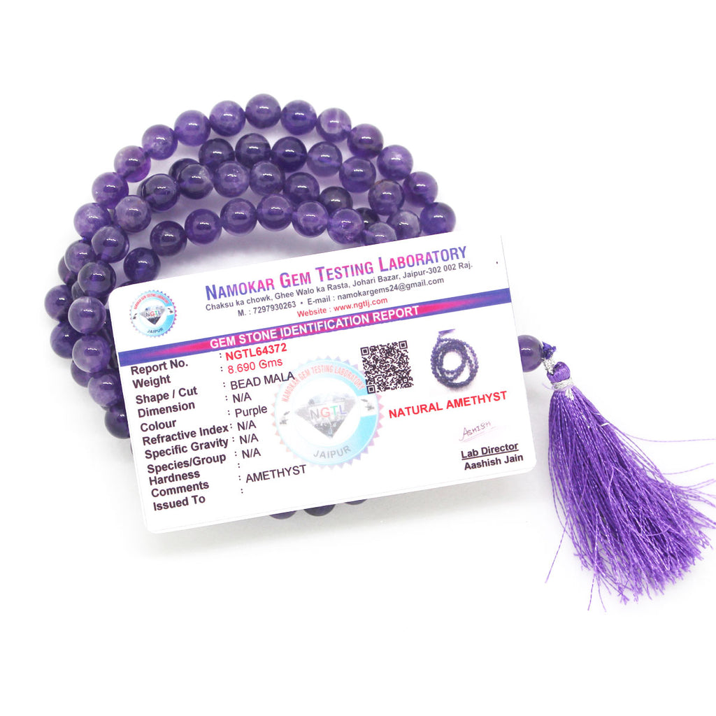Buy Amethyst Crystal Stone Online India — My Soul Mantra
