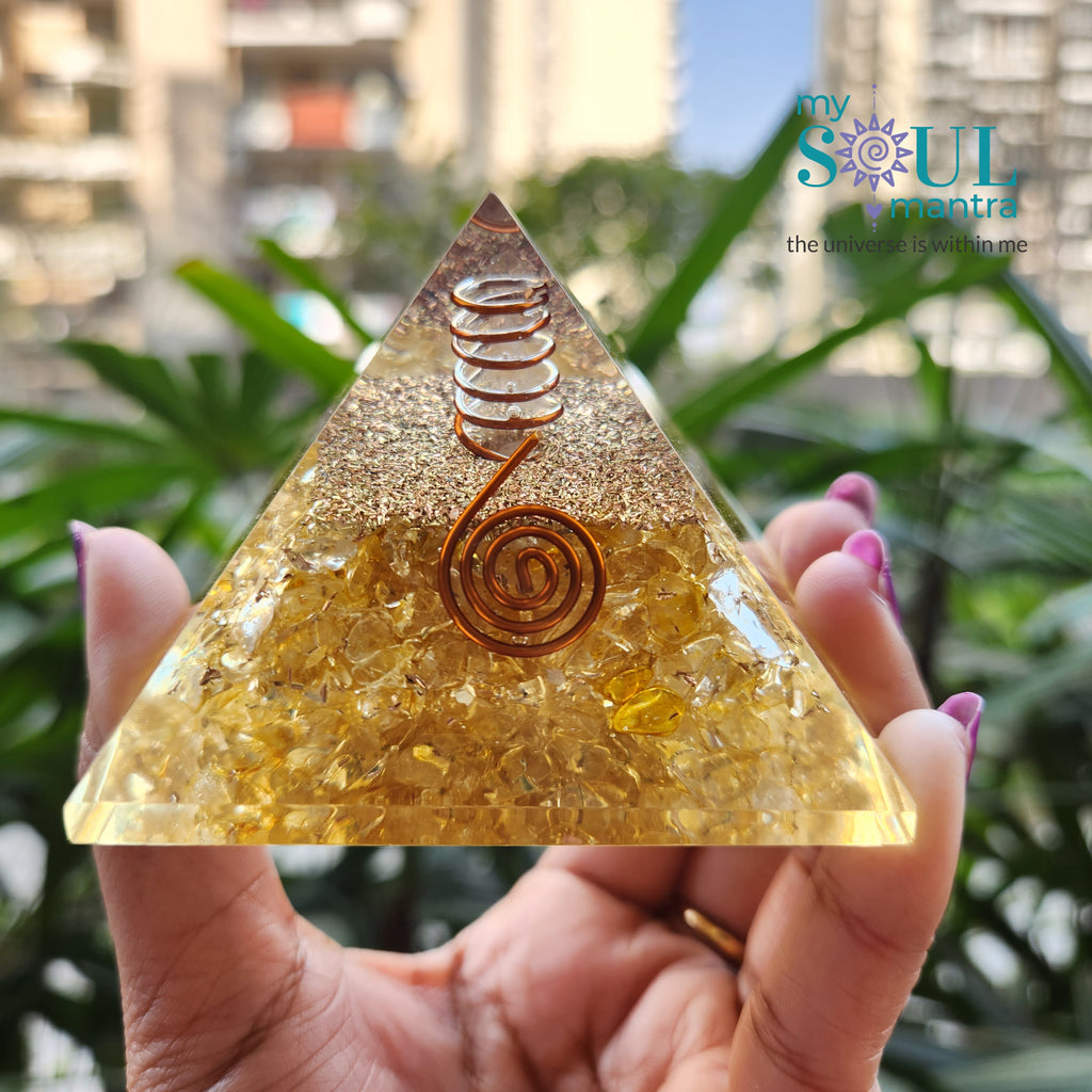 Buy Real Authentic Healing Crystal EMF Protection Orgone Pyramids ...